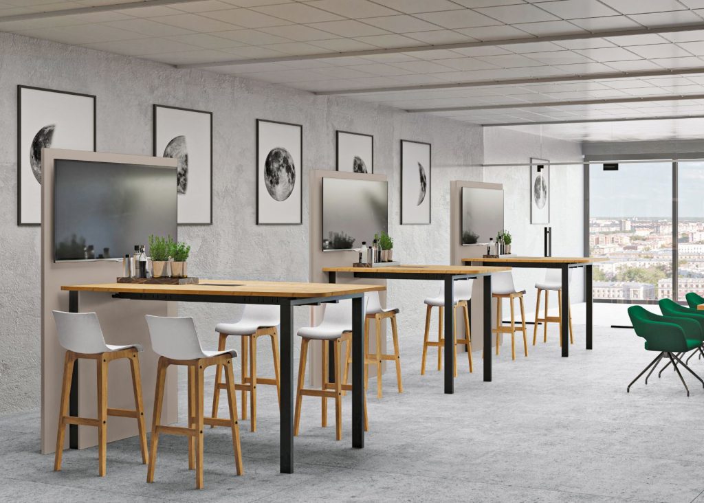 Visio Media Hub Table – Office Furniture Requirements